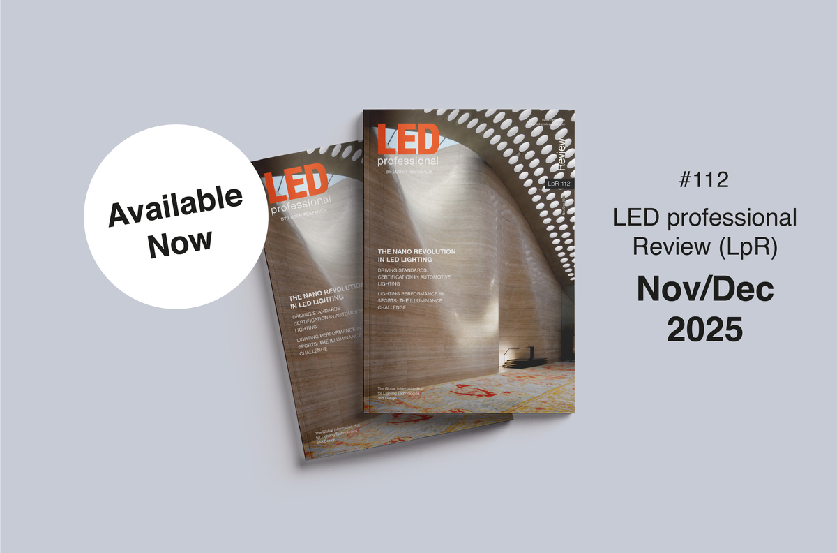 LED professional Review (LpR) – Nov/Dec 2025, Issue#112 — LED ...