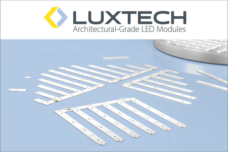 LUXTECH Launches Fingerboards: 4 Versatile Area LED Modules — LED ...