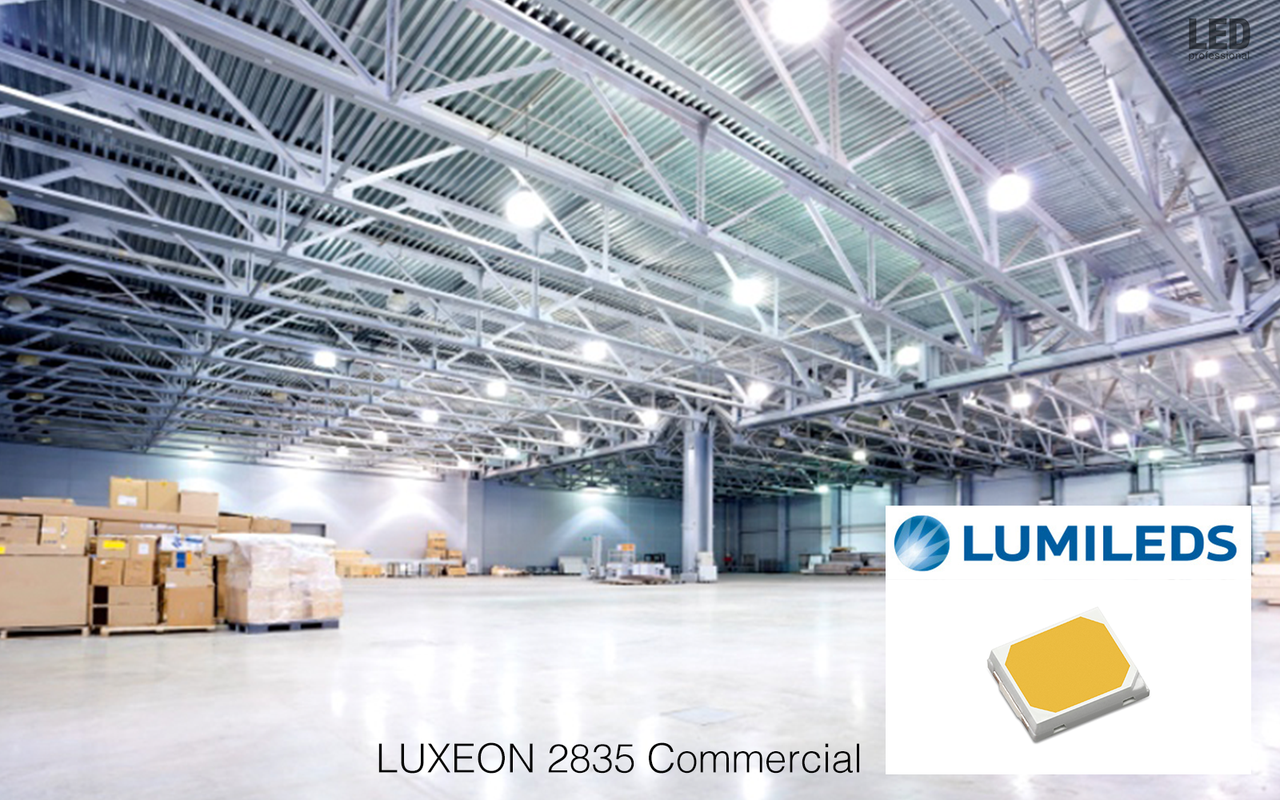New LUXEON 2835 Commercial Serves Indoor Lighting Applications that ...
