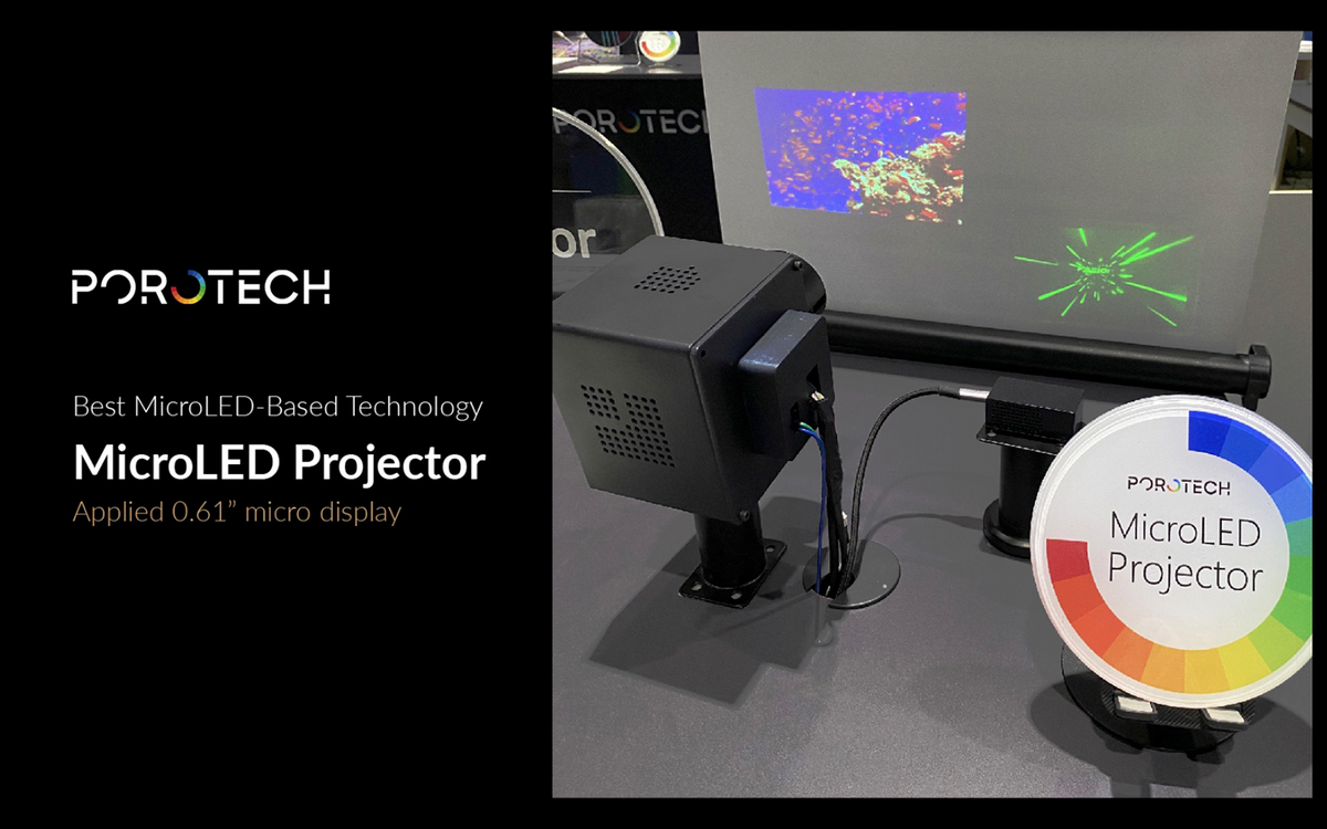 Porotech Wins 2024 SID Best MicroLED-Based Technology — LED professional - LED Lighting ...