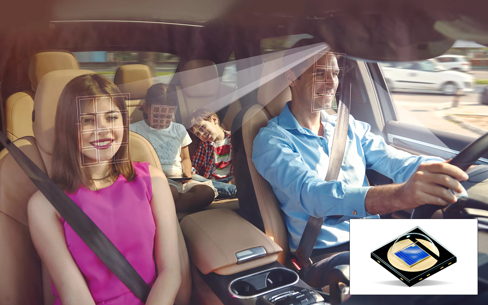 Rectangular 4:3 Field of Illumination of New IR LEDs for Cabin ...