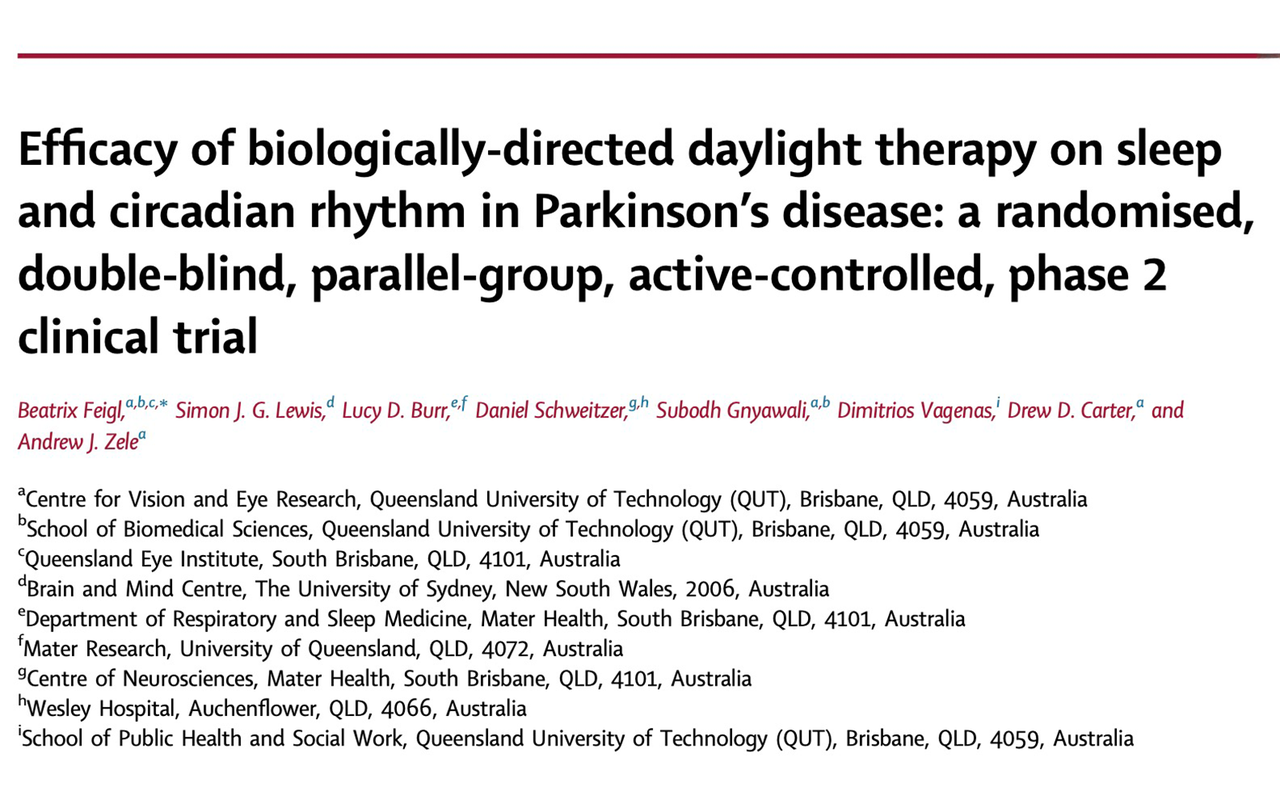 Revolutionary Daylight Therapy Study Offers New Hope for Parkinson's ...