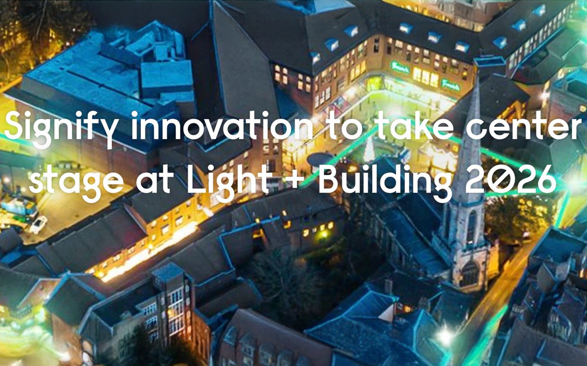 Signify Innovation to Take Center Stage at Light + Building 2026 — LED ...