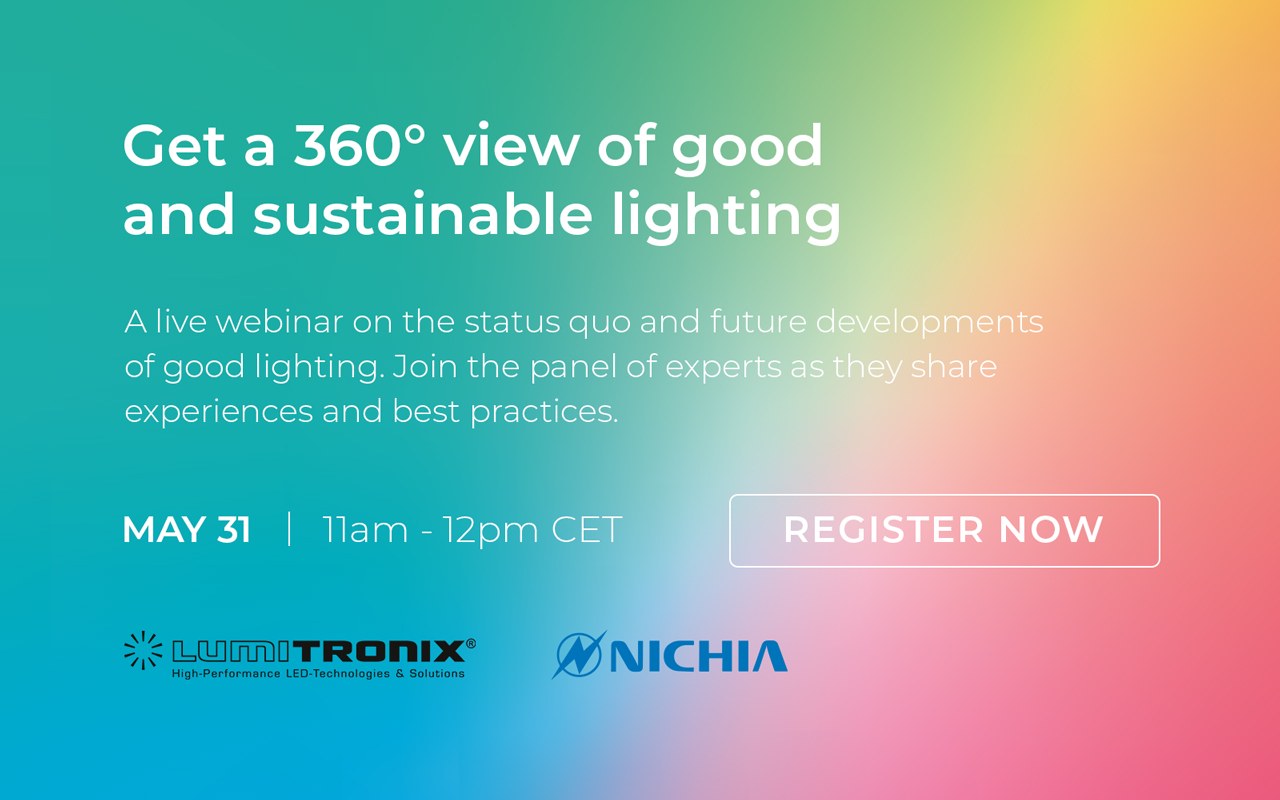Webinar: Get a 360° View of Good and Sustainable Lighting — LED ...