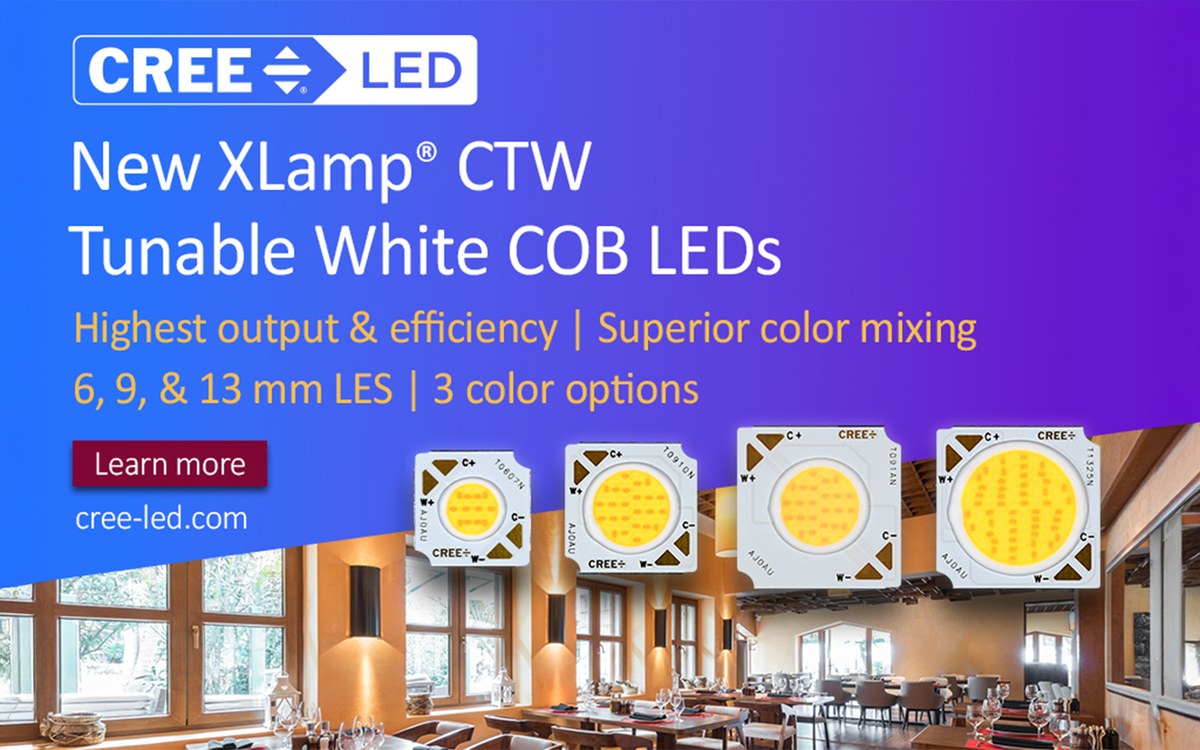 XLamp® CTW Tunable White LEDs for Maximum Performance — LED ...