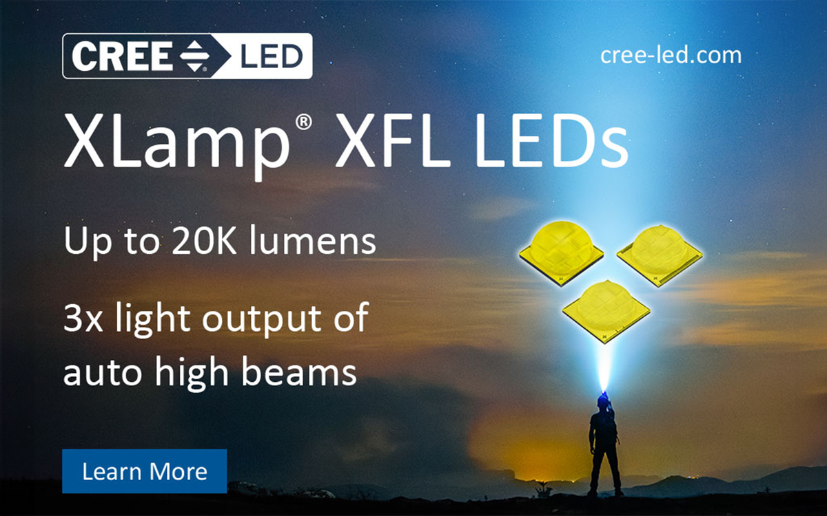 XLamp® XFL LEDs: Breakthrough Performance for Portable Lighting — LED ...