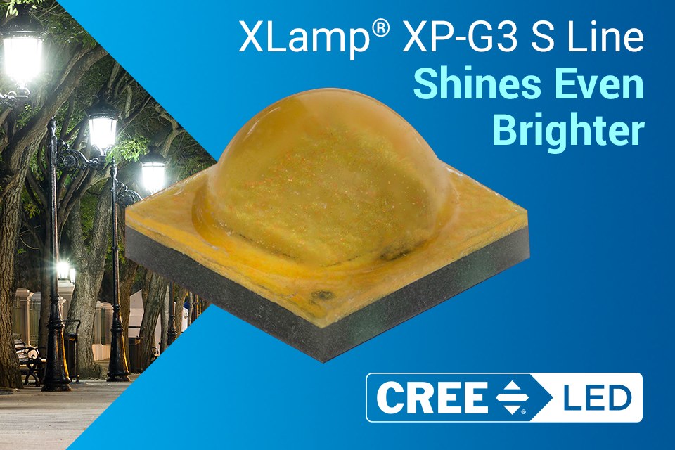 XLamp® XP-G3 S Line LEDs Shine Brighter — LED professional - LED Lighting Technology ...