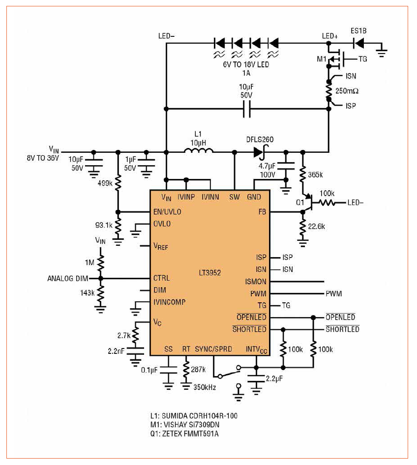 Boost-Buck LED Driver Topology for Low Input and Output Ripple for Low ...
