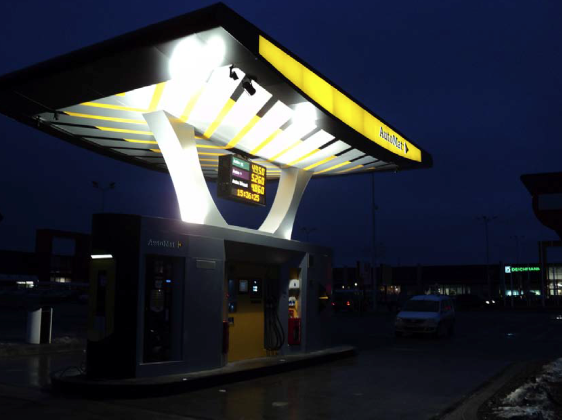 Practical Results of a Gas Station Refurbishment with LED Luminaires by ...