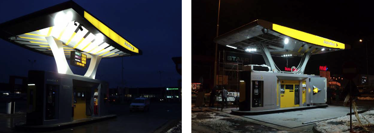 Practical Results of a Gas Station Refurbishment with LED Luminaires by ...
