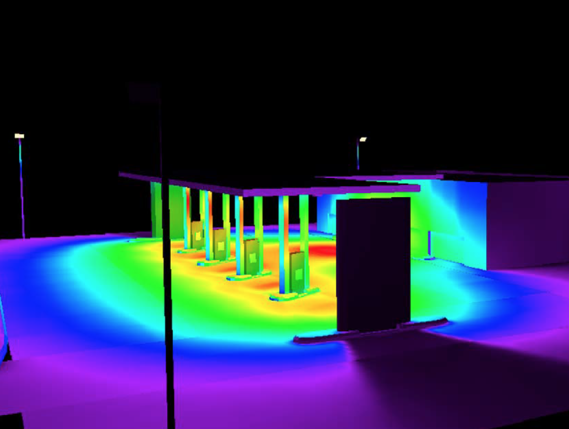 Practical Results of a Gas Station Refurbishment with LED Luminaires by ...