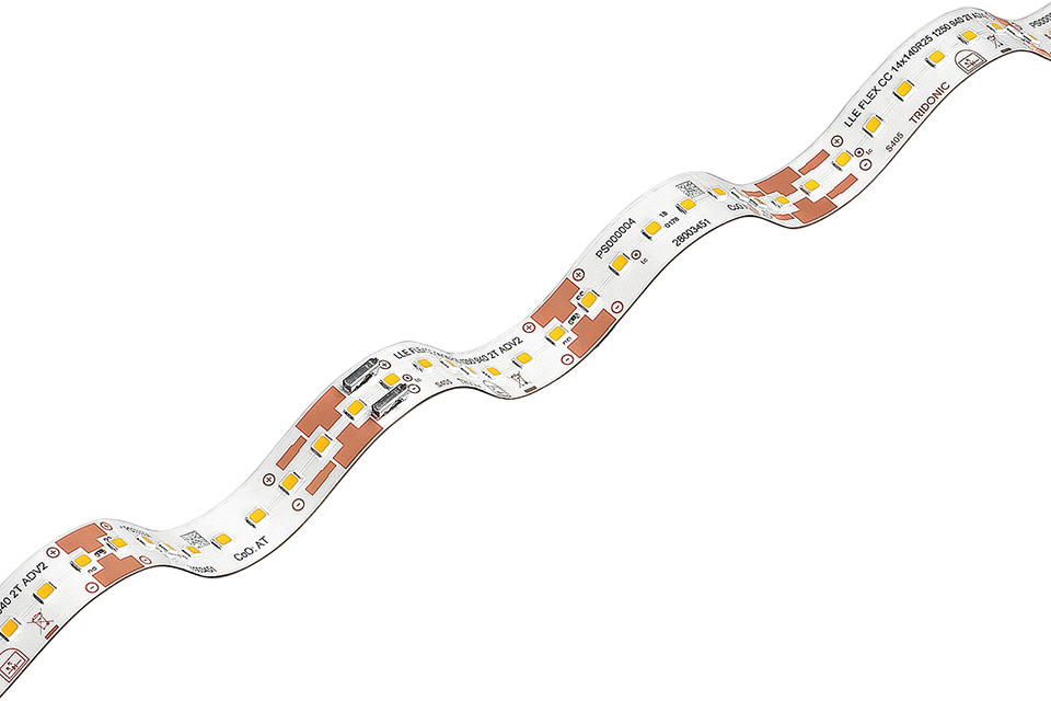 Tridonic's New Flexible LED Strips Provide Homogeneous Light from the ...