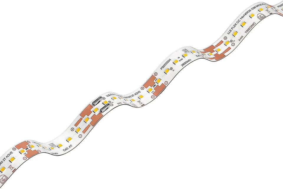 Tridonic's New Flexible LED Strips Provide Homogeneous Light from the ...