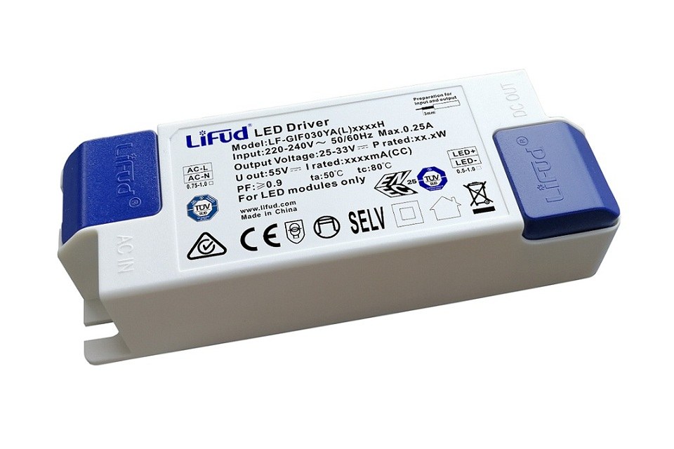 6-60 W High Efficiency (91%) Flicker-Free LED Driver LF-GIFxxxYA Series ...