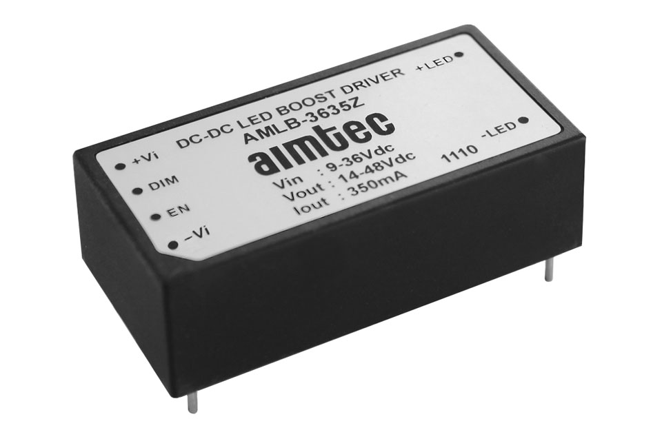 Aimtec Introduces New DC/DC Step Up LED Driver Series — LED ...