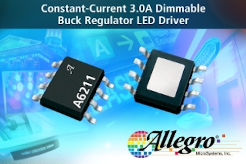 Allegro MicroSystems Announces New 3.0 A Buck LED Driver — LED ...