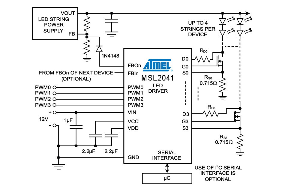 Atmel Launches Power-Efficient Multi-String LED Drivers — LED ...