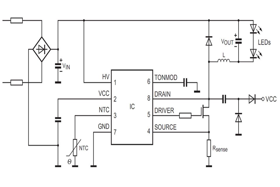 Compact, Deep-Dimmable SSL2129A LED Lighting Controller IC from NXP ...