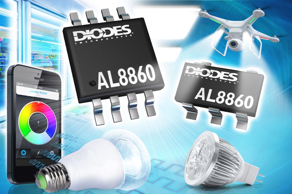 Diodes Announces Constant Current DC-DC LED Driver with Low Standby ...