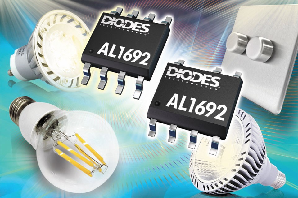 Diodes Introduces New Triac-Dimmable LED Controller/Driver Design ...