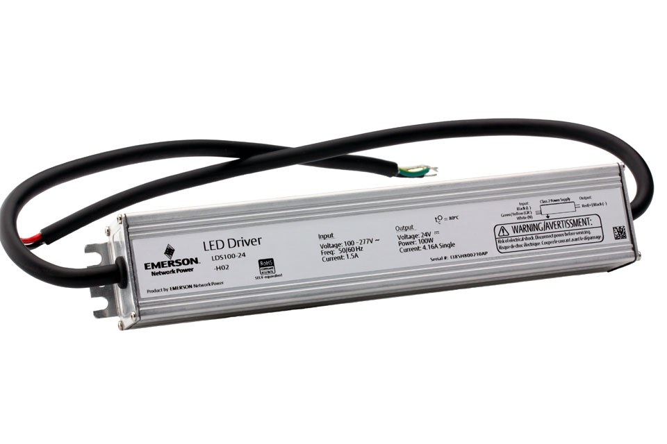 Emerson Network Power adds 100W Version to its LED Lighting Power ...