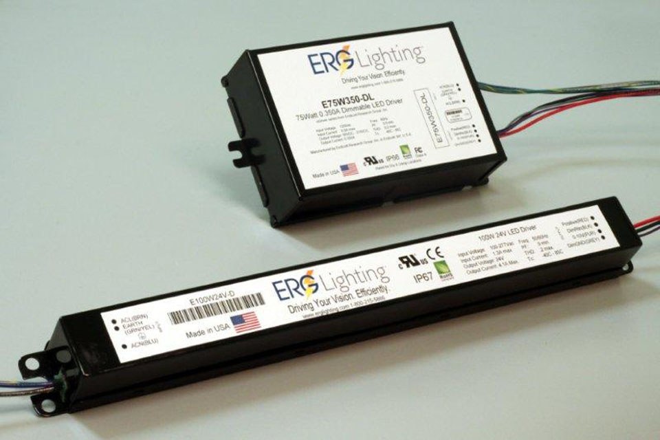 ERG LIGHTING Demonstrates New Highly Efficient LED Drivers at Lightfair ...