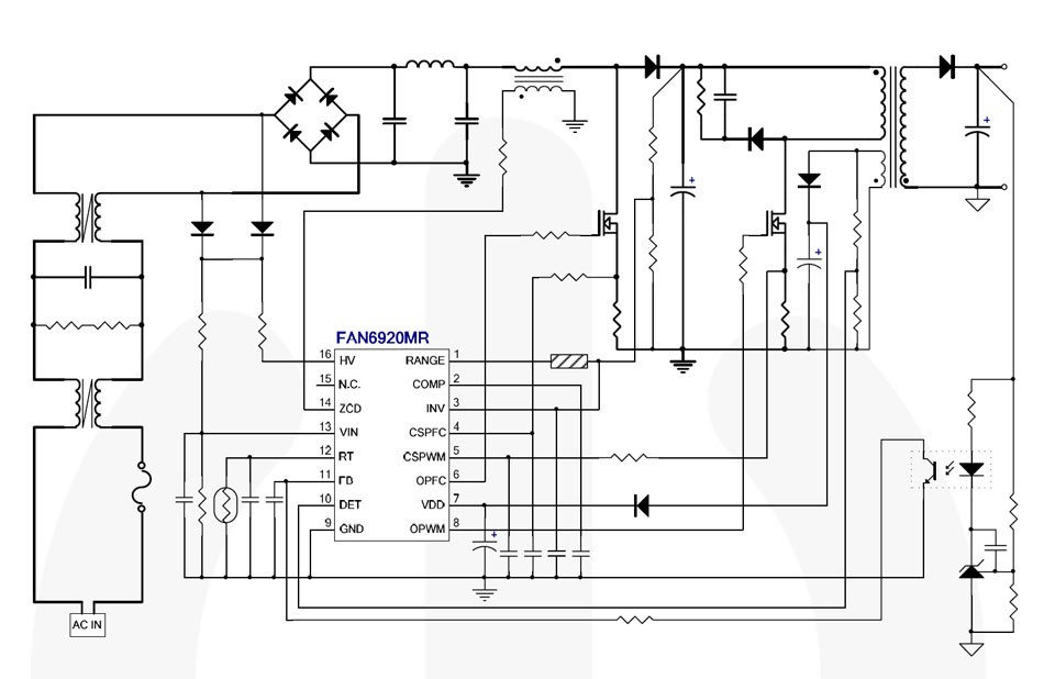 Fairchild Semiconductor’s PFC/PWM Controller Provides Higher Efficiency in Dual-Switch Flyback ...