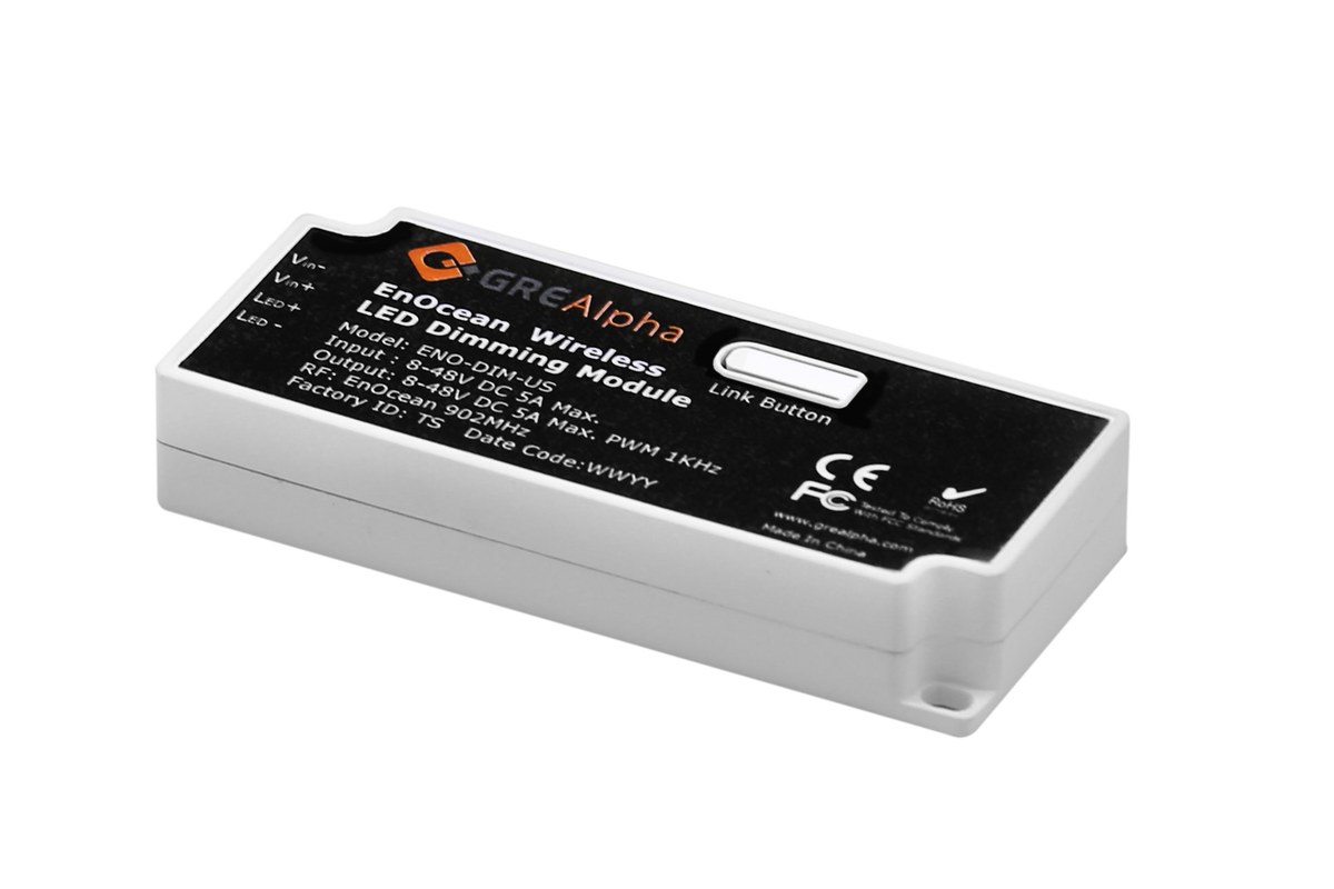 GRE Alpha Introduces ENO-DIM EnOcean Wireless Dimming Module — LED professional - LED Lighting ...