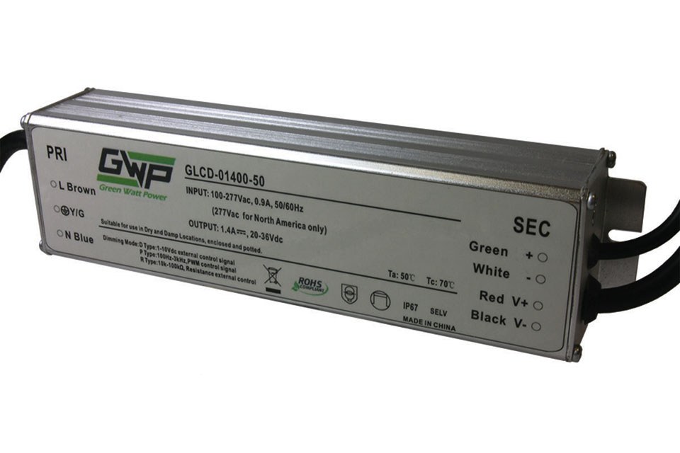Green Watt Power Announces New 50 Watt Dimmable Power Supply — LED ...