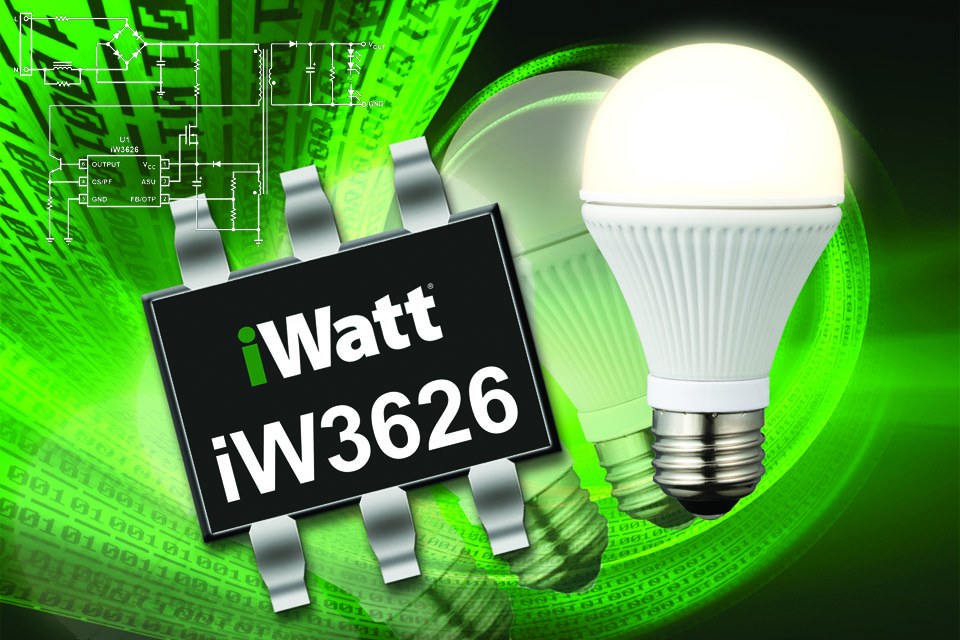 Innovative iWatt SSL LED Driver Addresses Cost and Lifetime Issues in ...