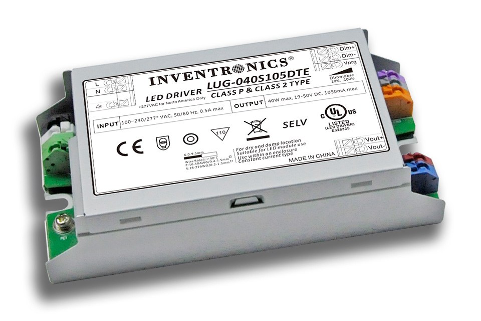 Inventronics Expands Flicker-Free, Tight Tolerance Dimming LED Driver ...