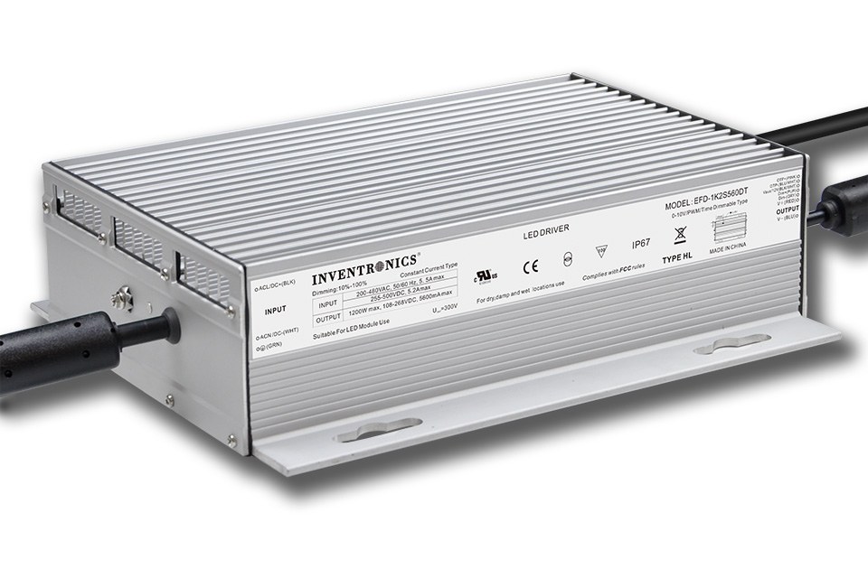 Inventronics New 1200W LED Drivers Will Simplify and Lower Costs of ...