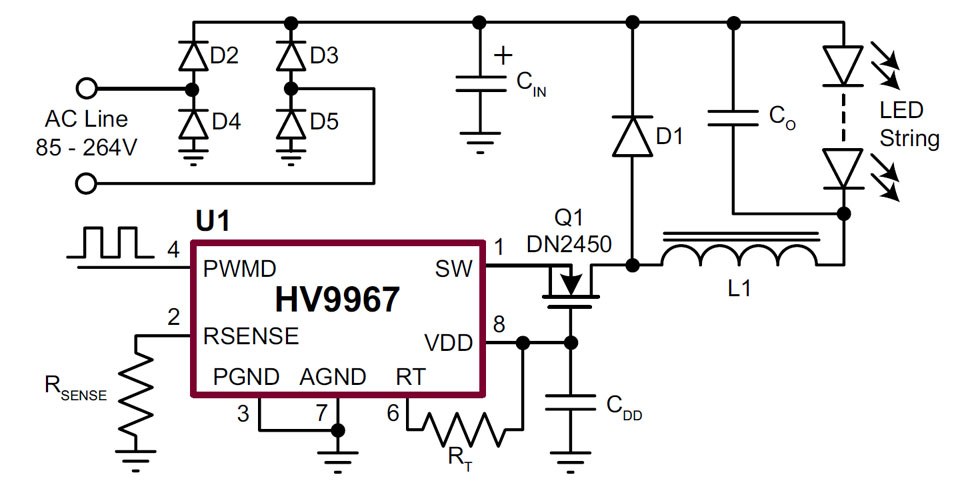 LED Driver from Supertex Delivers Superior Current Accuracy with ...