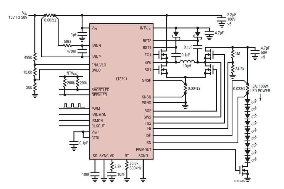 Linear Technology Announces 60V Synchronous Buck-Boost LED Driver that ...
