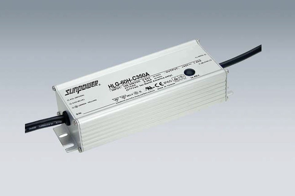 New HLG-60H-C Series70W Single Output IP65/67 Rated Constant Current LED Power Supply — LED ...