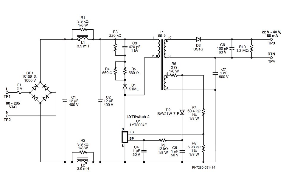 Power Integrations Introduces New LYTSwitch-2 Isolated LED-Driver IC ...