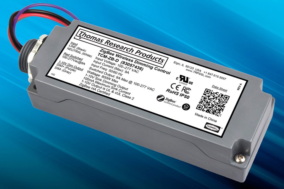 Thomas Research Products Releases ZigBee-Certified Wireless Driver ...