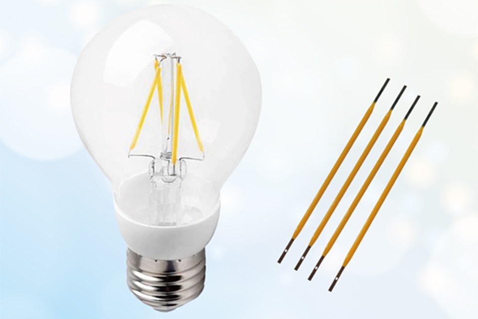 Edison Opto Launches 0.8 W Filament to Mimic Incandescent Lamps — LED ...