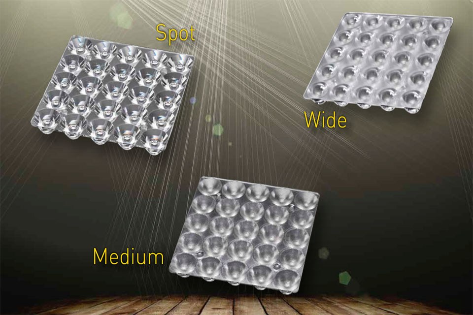 LEDiL Announces VIRPI - a New 5 by 5 Lens Cluster Series for LED Arrays ...