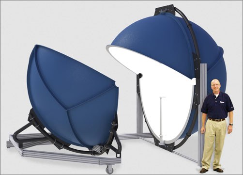 Labsphere’s LMS-3M Three Meter Lamp Measurement Sphere — LED ...