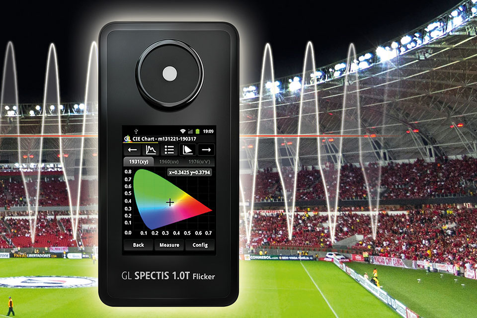 New GL SPECTIS 1.0 Touch FLICKER Spectrometer Captures Flicker ...