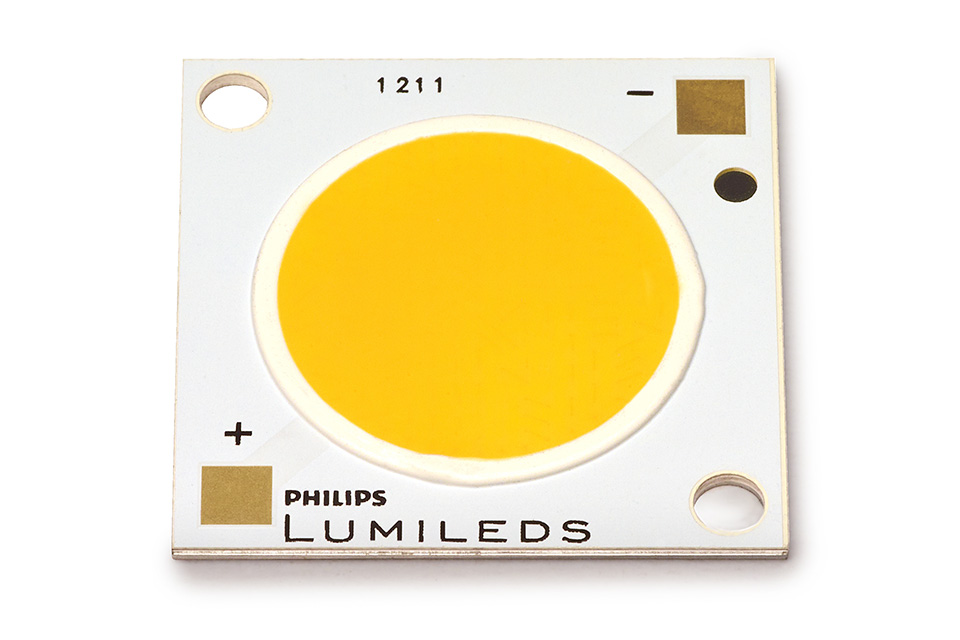 Philips Lumileds CoB Arrays Hit 10,000 lm at 100 lm/W for Downlights ...
