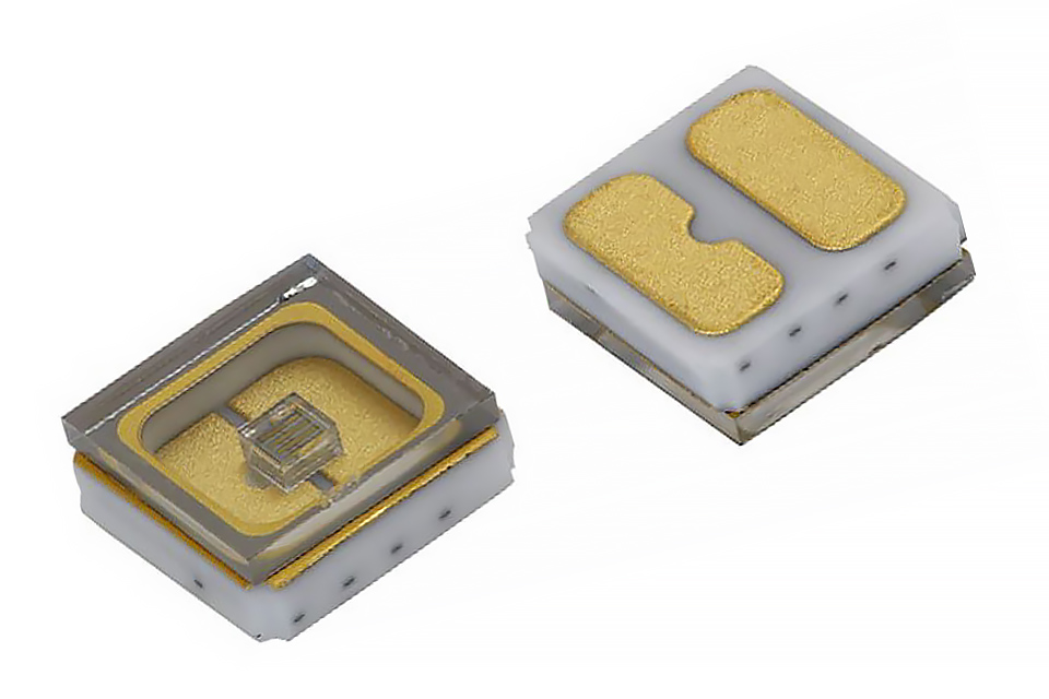 New Mid-Power Ultraviolet Emitting Diode With Quartz Window from Vishay ...