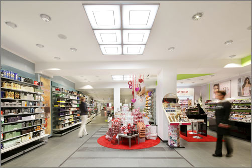 Beauty Store with 100 Percent LED Lighting — LED professional - LED ...