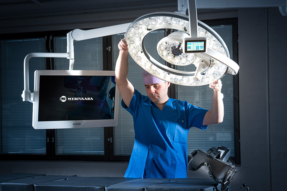 New Merivaara Q-Flow Surgical Light Can Reduce the Risk of Infections ...
