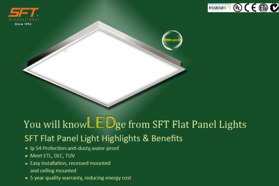 SFT International Introduces LED Flat PanelLlights — LED professional ...