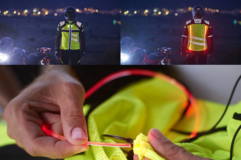 Luminous Motorbike Clothing for Enhanced Safety on the Road — LED ...