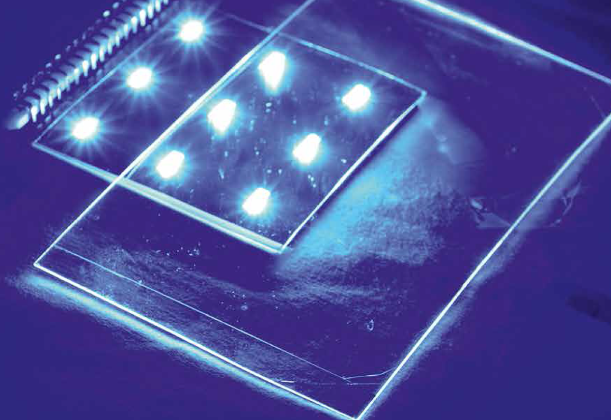 Thin-Film Light Management System for Intelligent Large-Area LED ...