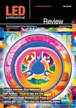 LpR #50 — LED professional - LED Lighting Technology, Application Magazine