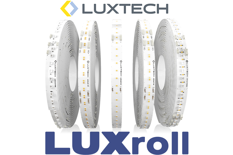 LUXTECH Introduces LUXroll: Architectural-Grade Flex Family — LED ...